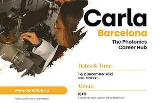 CARLA CAMPS BARCELONA: The Photonics Career Hub | ICFO