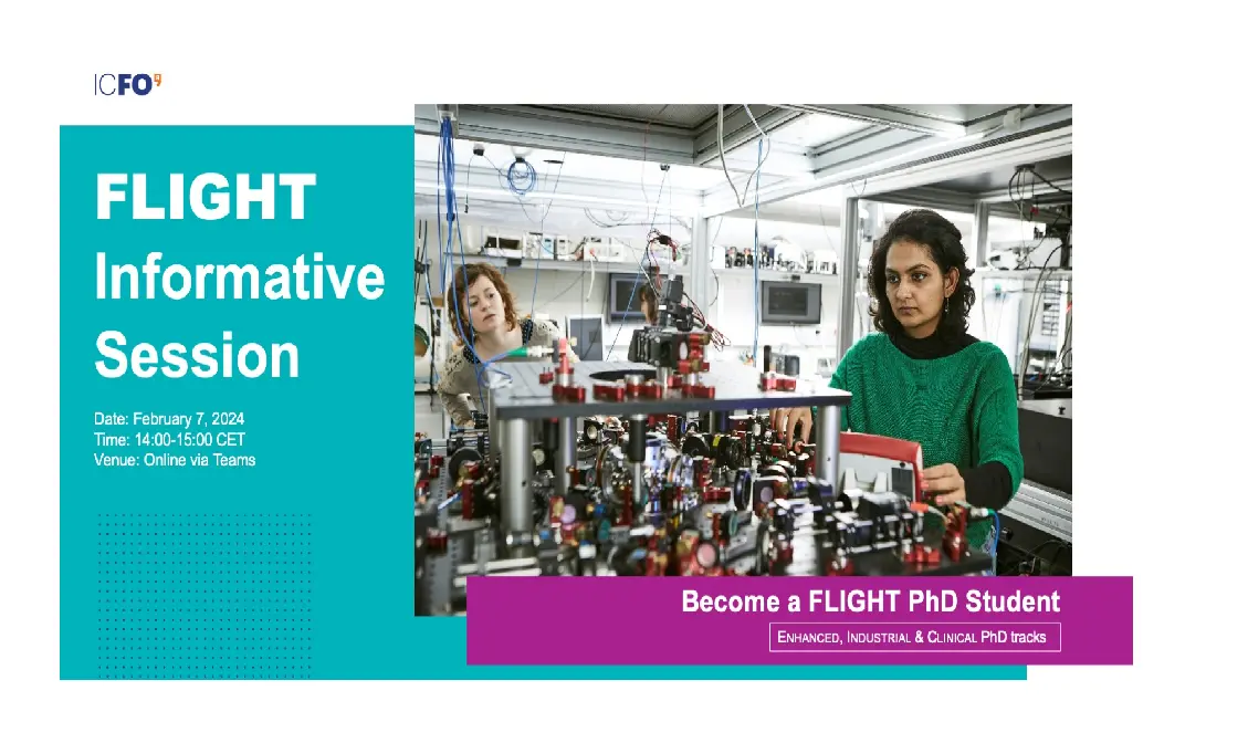 FLIGHT Informative Session | ICFO